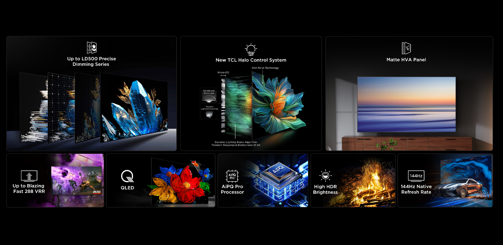 TCL 98’’ QM6K Series QD-Mini LED QLED 4K UHD Smart TV with Google TV – 98QM6K | TCL USA